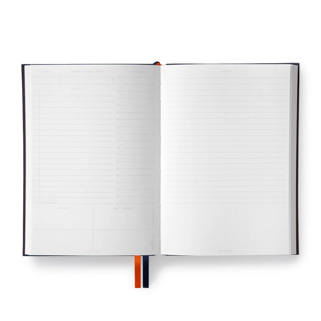 Undated Fabric Daily Planner - Olive – Duly Noted Stationery