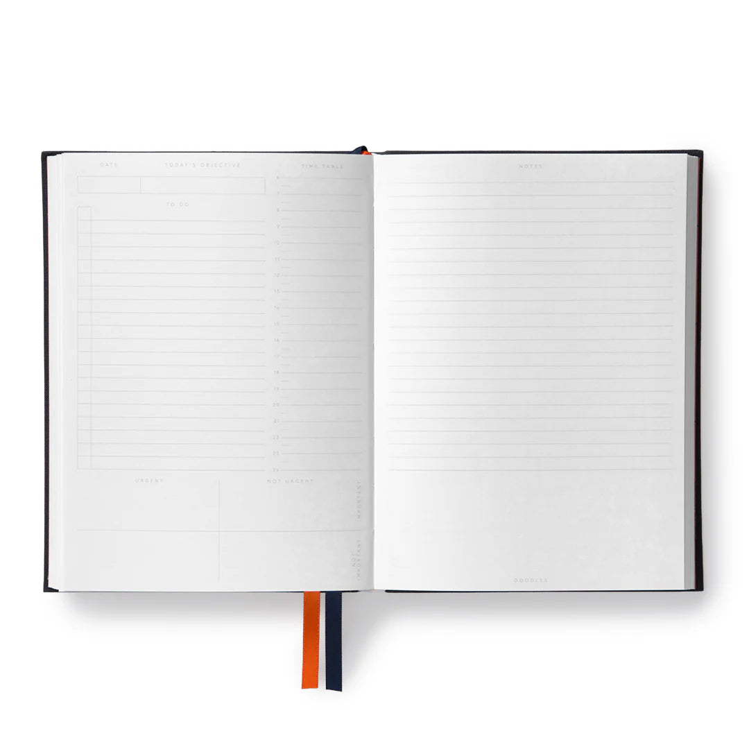 Daily Undated Planner - Yellow – Duly Noted Stationery