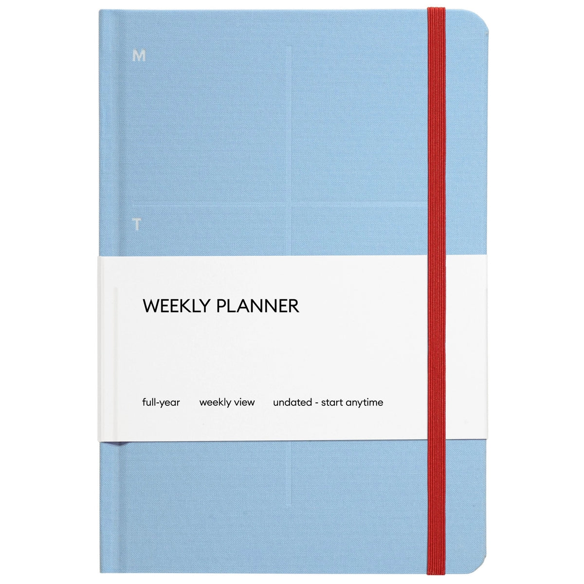 Undated Planner - Blue – Duly Noted Stationery