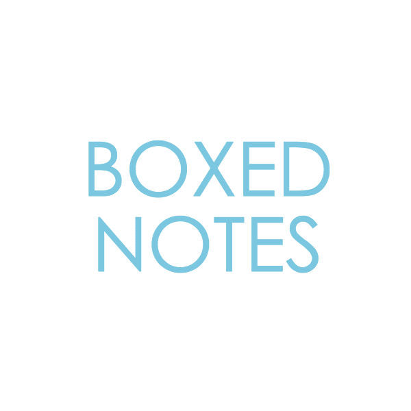 Boxed Notes – Duly Noted Stationery