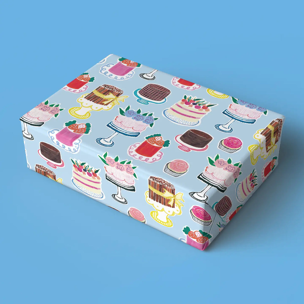 Wrapping Sheet - Cakes – Duly Noted Stationery