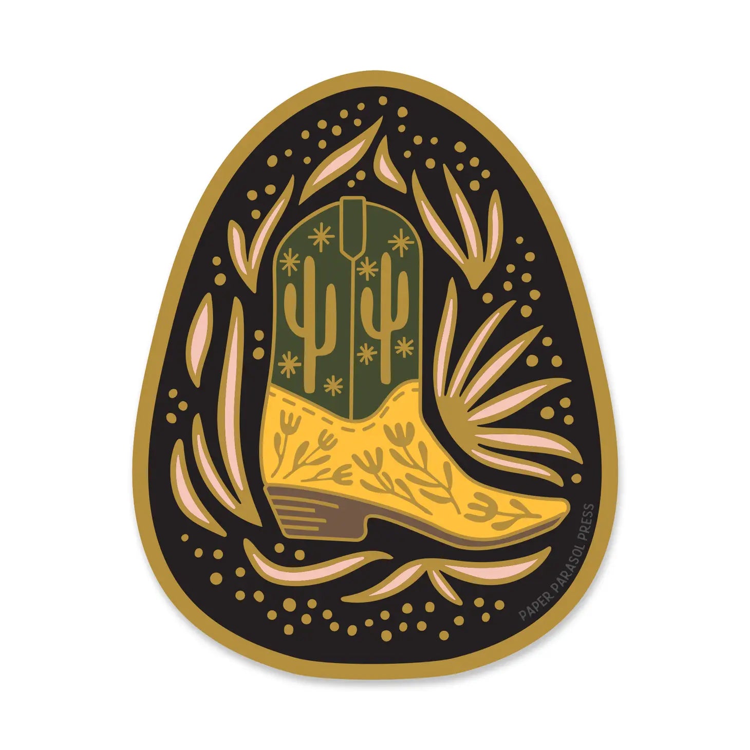 Sticker - Baja Boot – Duly Noted Stationery