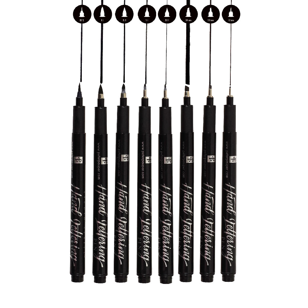 Studio Series Hand Lettering Pen Set – Duly Noted Stationery
