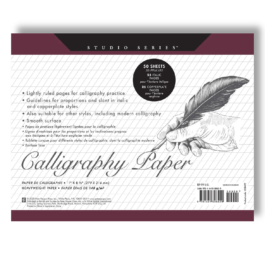 Studio Series Calligraphy Paper – Duly Noted Stationery