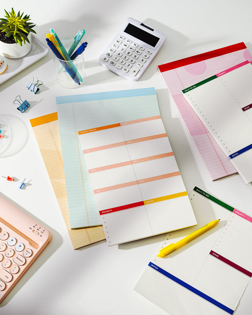 Weekly Essential Desk Pad – Duly Noted Stationery
