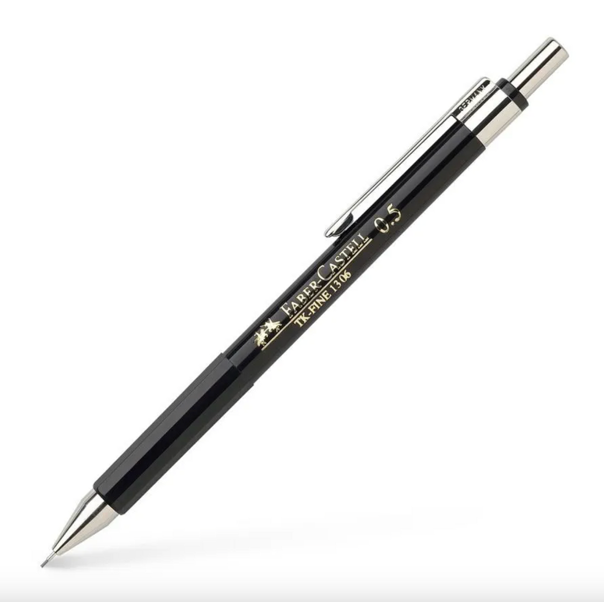 Faber-Castell TK-Fine 1306 Mechanical Pencil - Black .5mm – Duly Noted ...