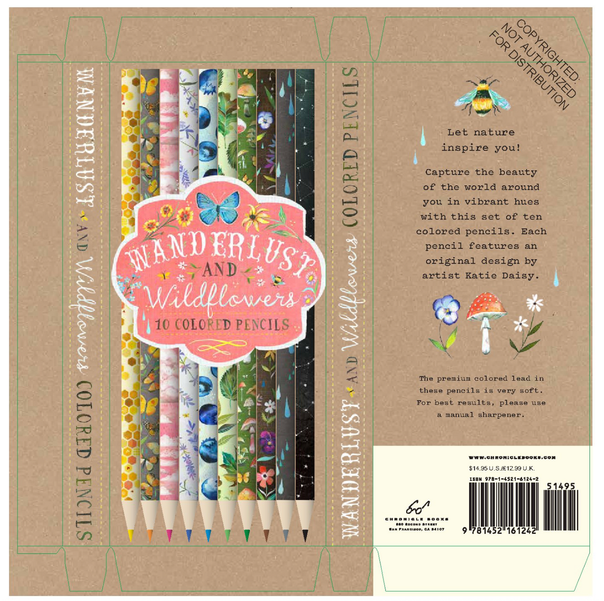 Wanderlust and Wildflowers: 10 Colored Pencils – Duly Noted Stationery