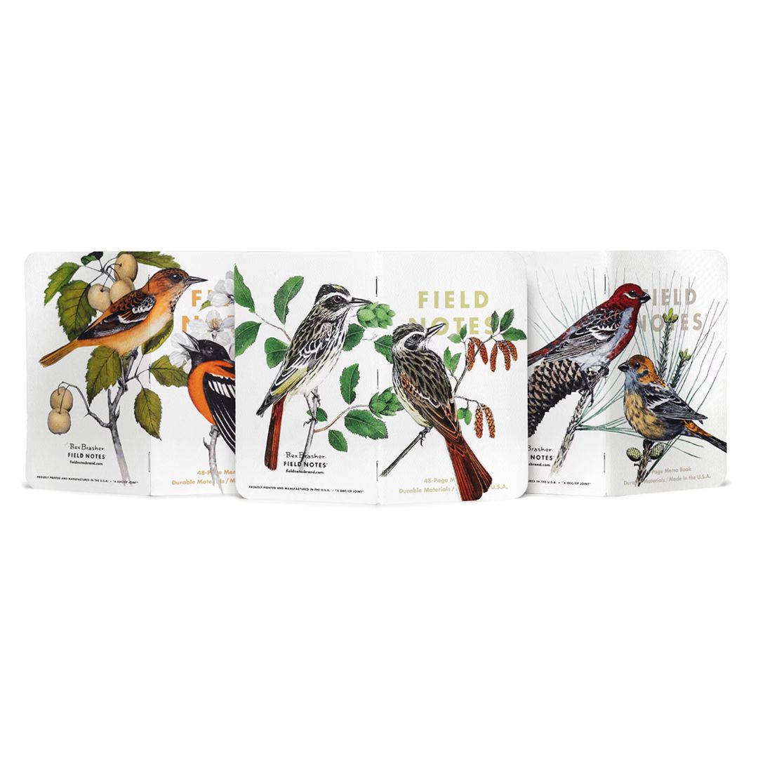 Field Notes Notebook Set - Birds & Trees of North America Pack A – Duly ...