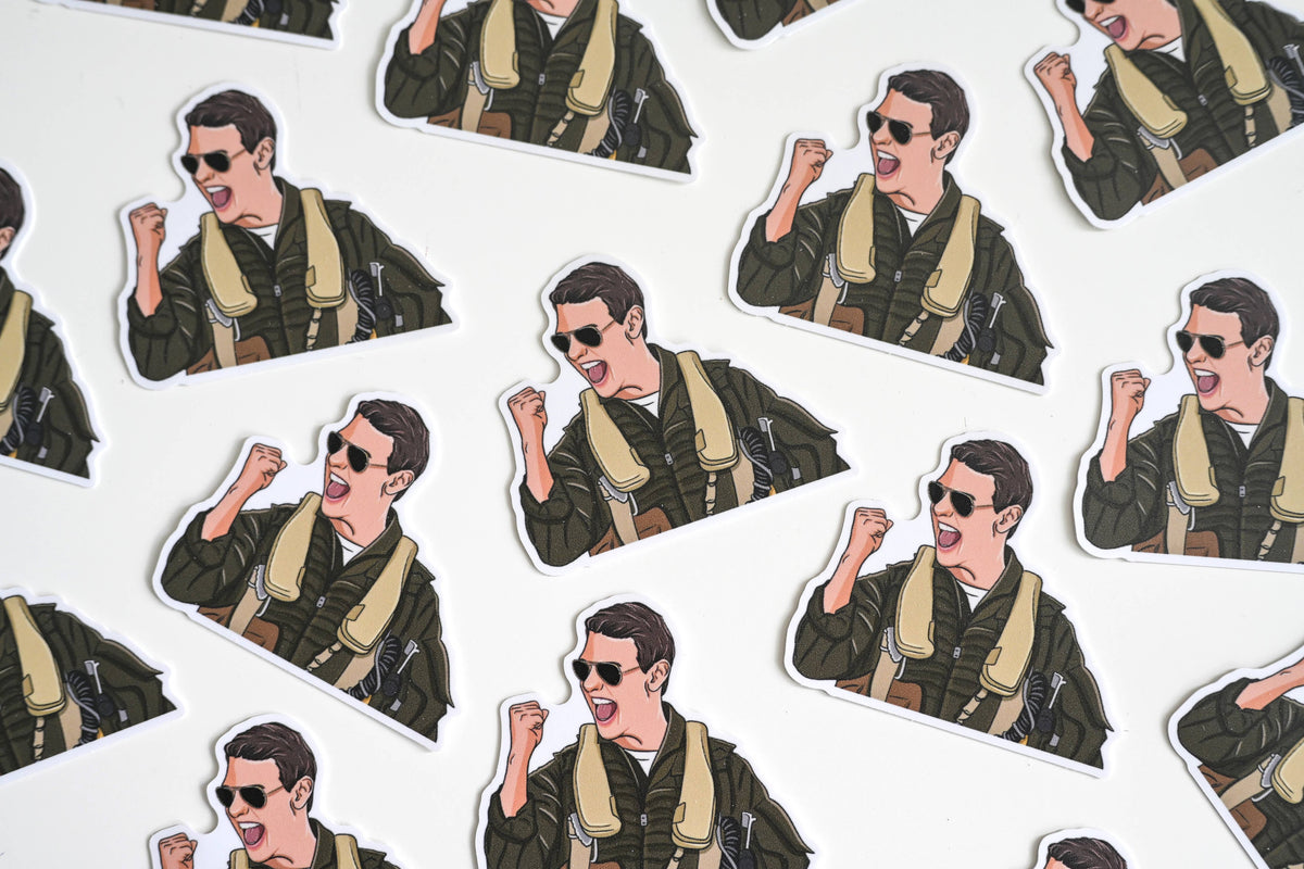 Sticker - Maverick – Duly Noted Stationery