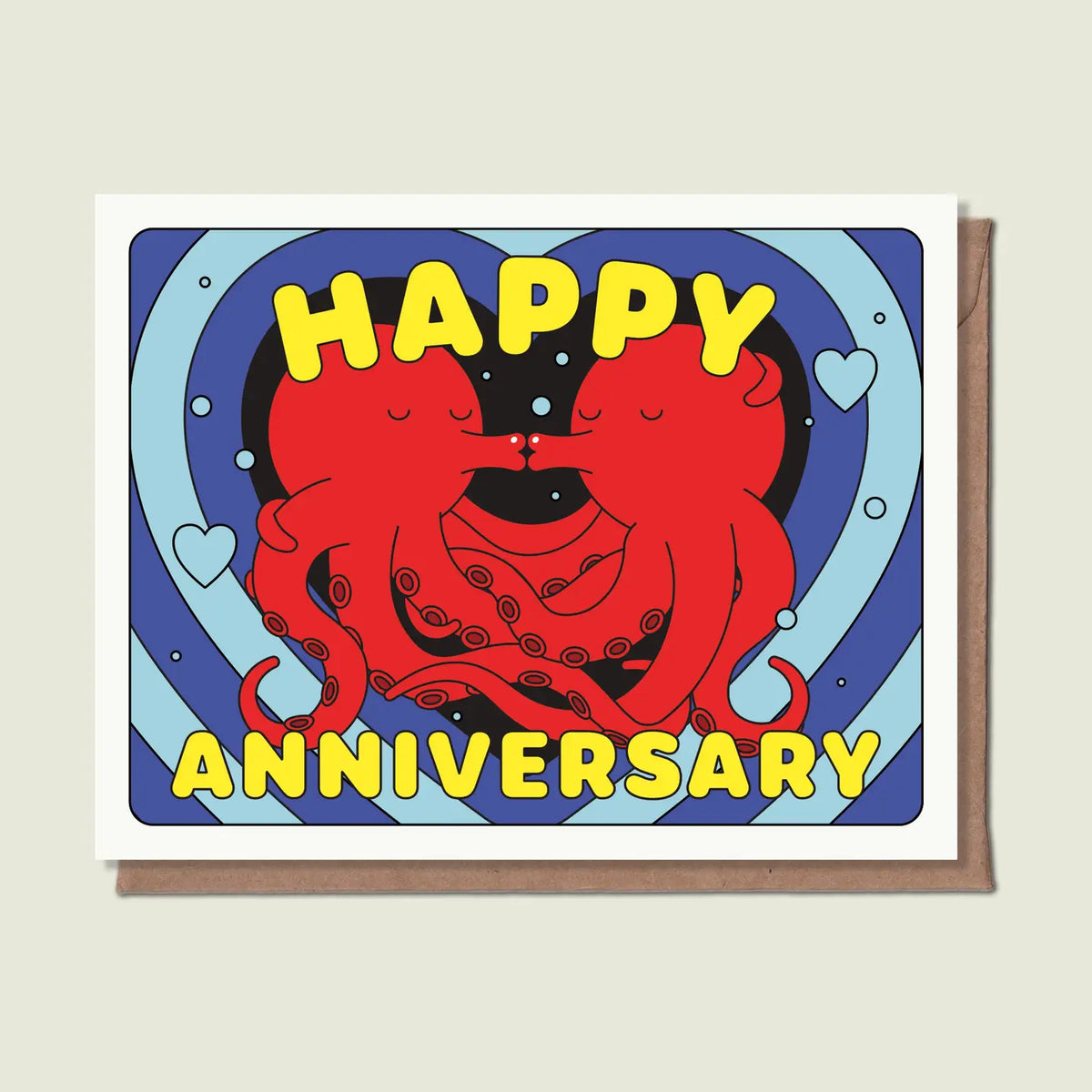 Épée Lapin Studio Greeting Card - Happy Anniversary – Duly Noted Stationery