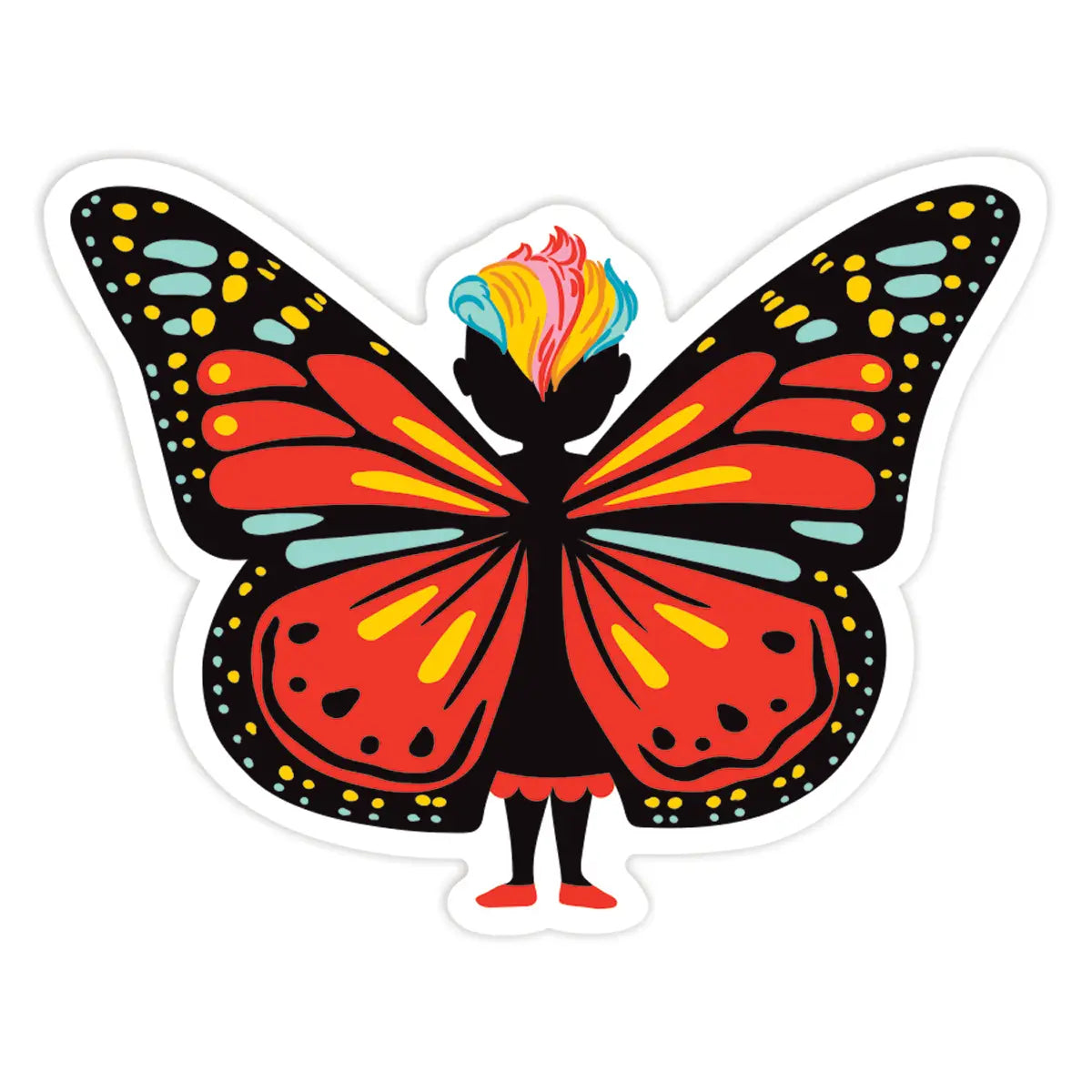 Sticker - Proud Butterfly – Duly Noted Stationery