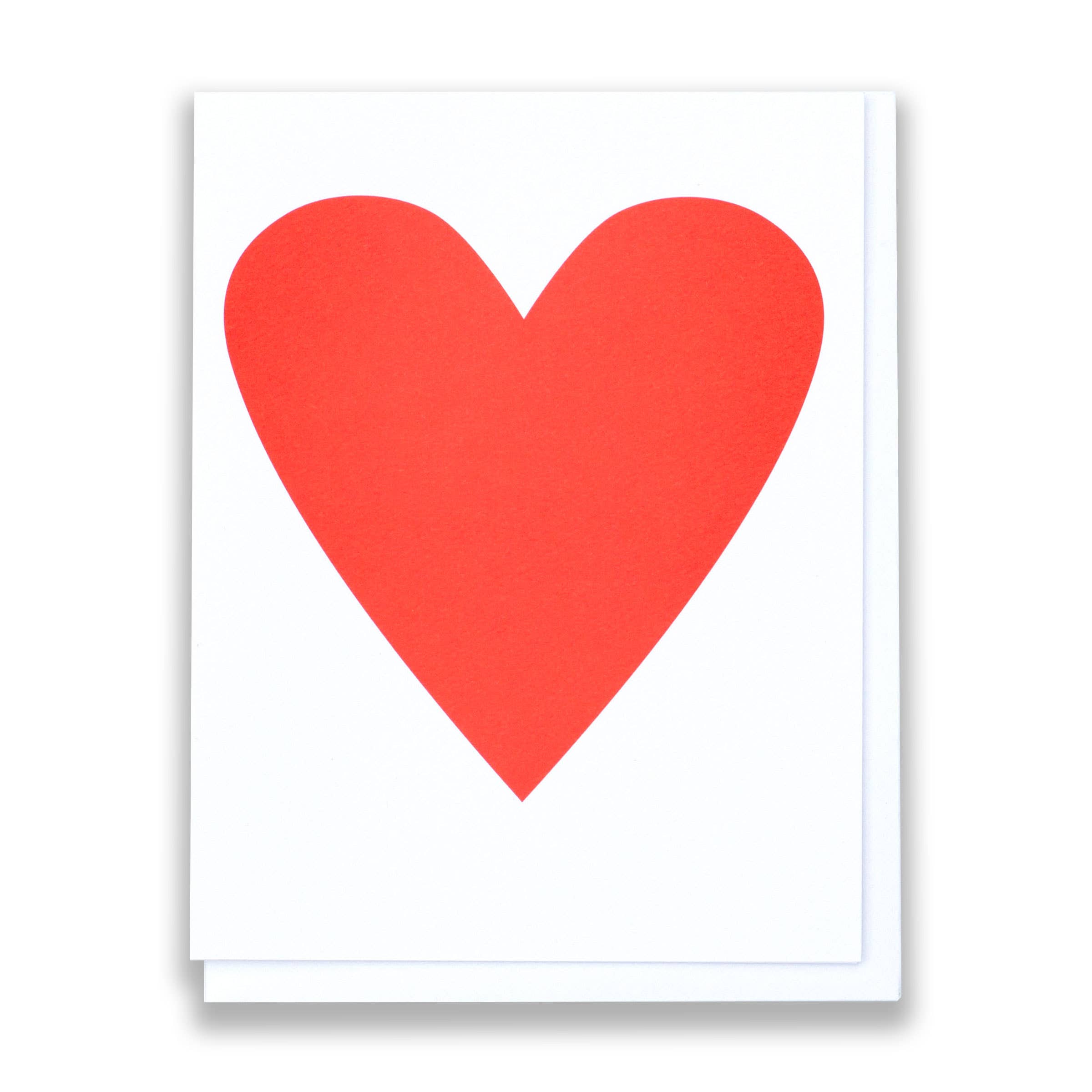 Greeting Card - Classic Red Heart – Duly Noted Stationery