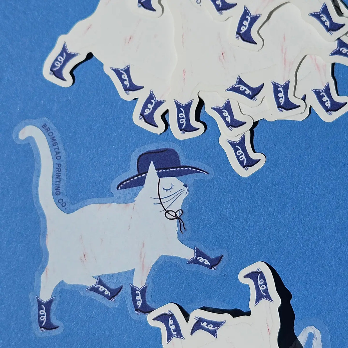 Sticker - Cowboy Cat – Duly Noted Stationery