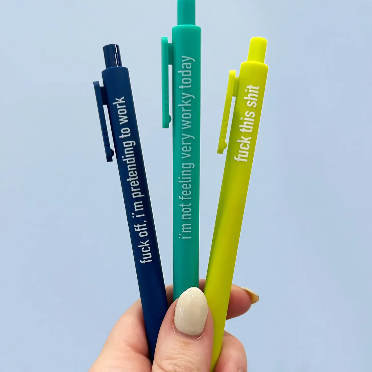 Pen Set - Pissing Off Your Boss – Duly Noted Stationery