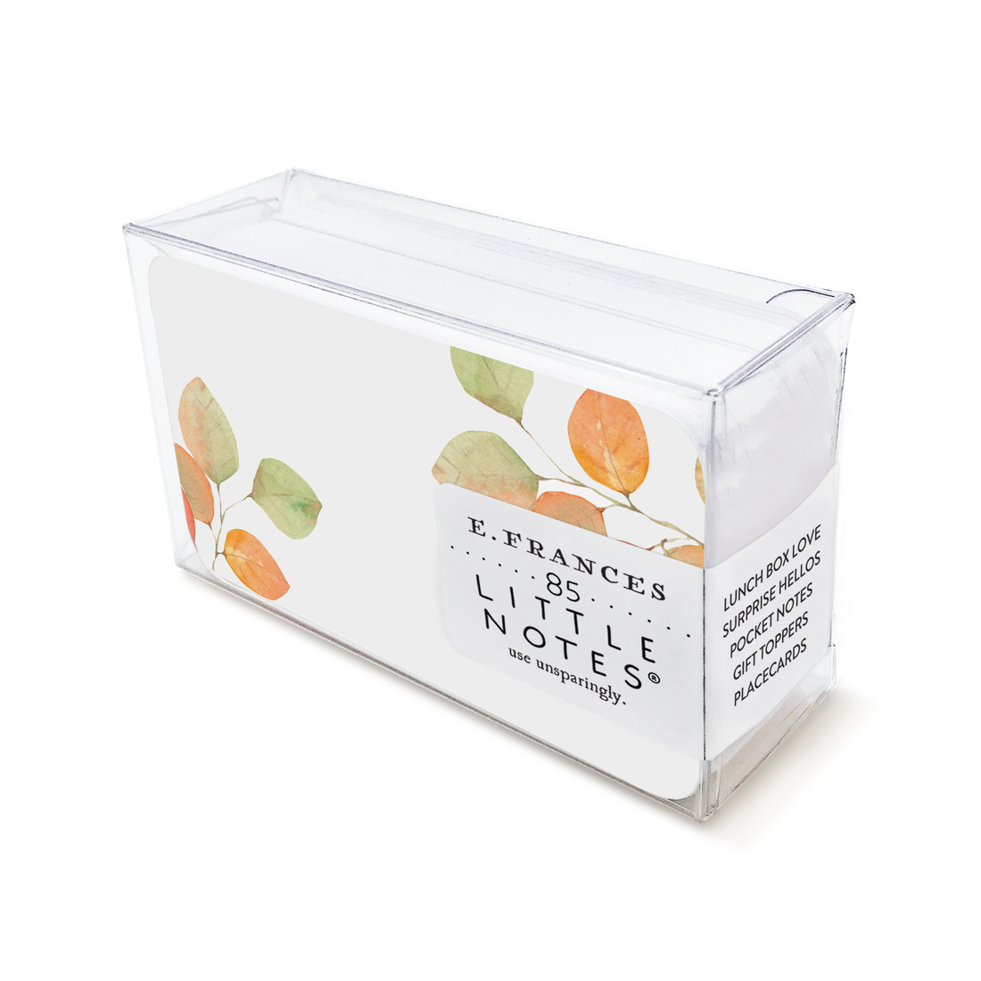 E Frances Boxed Little Notes - Fall Leaves – Duly Noted Stationery