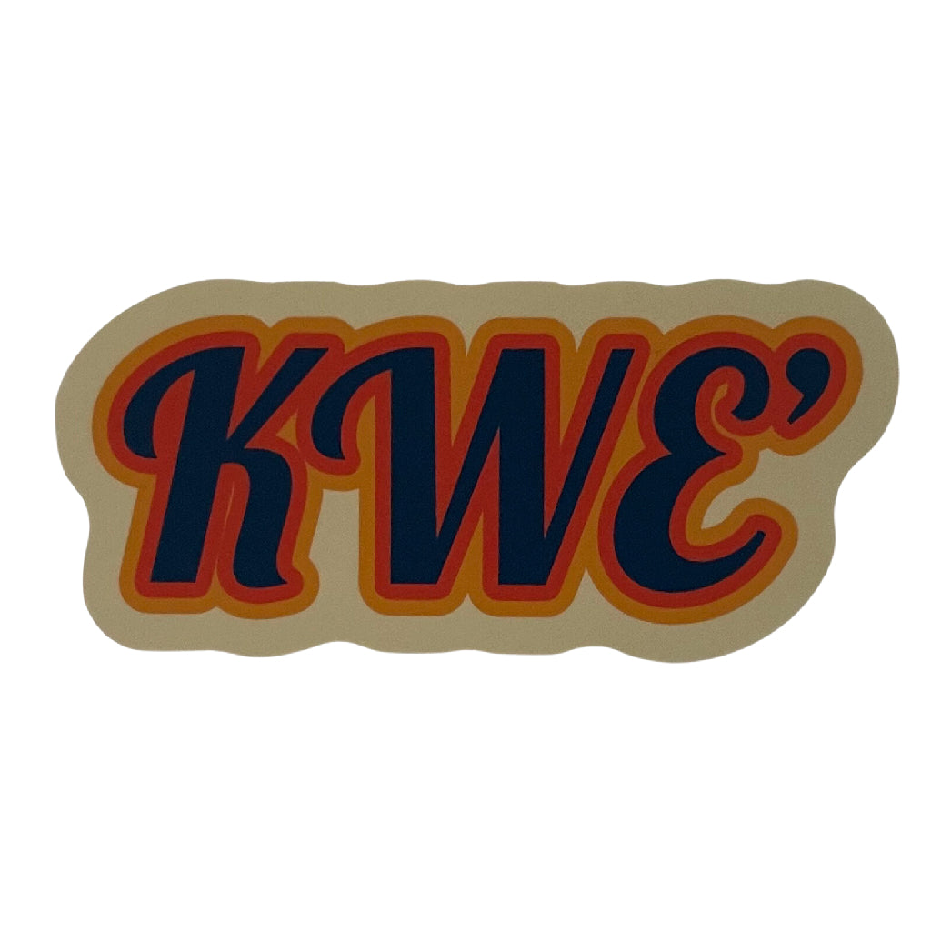 Sticker - KWE' – Duly Noted Stationery